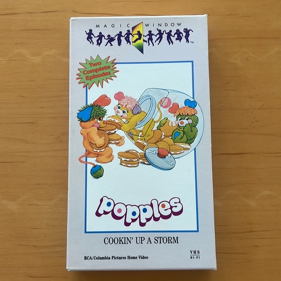 Media | Vintage Popples Vhs Tapes Bundle Of 3 | Poshmark